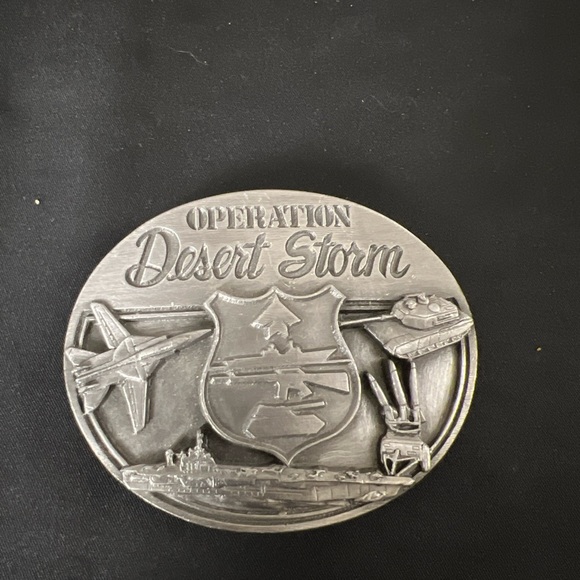 Siskiyou | Accessories | Vintage 991 Operation Desert Storm Belt Buckle ...